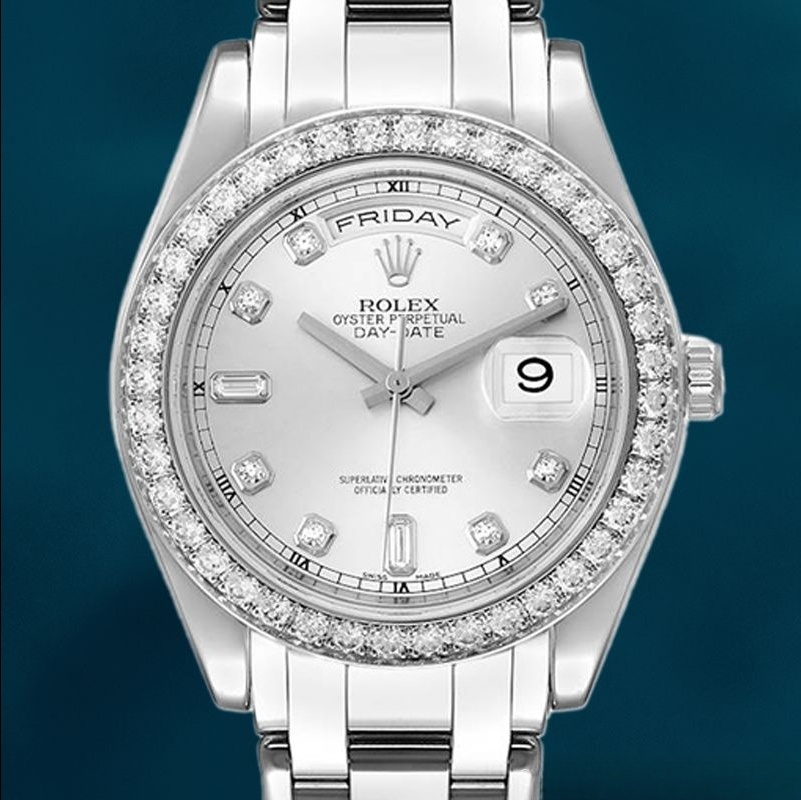 1:1 Replica watches | luxury Rolex Pearlmaster 36mm 18946 Unisex ...